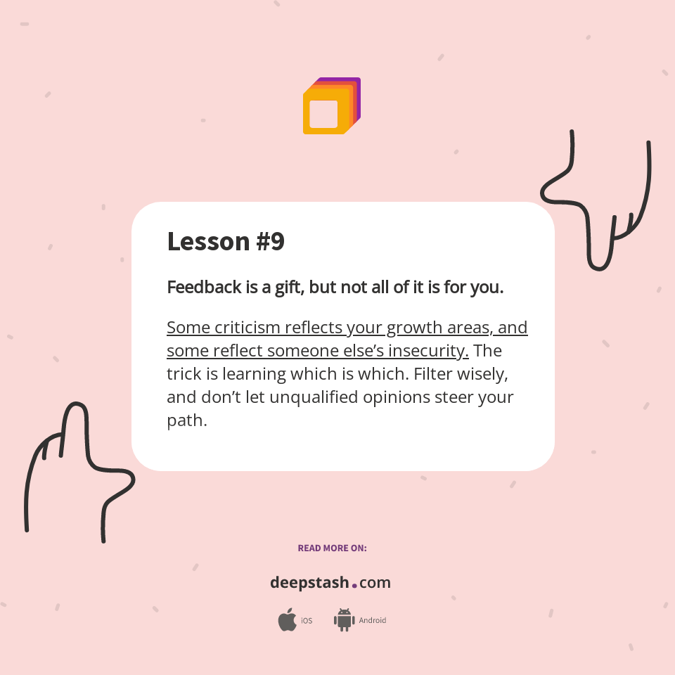 Lesson #9 - Deepstash