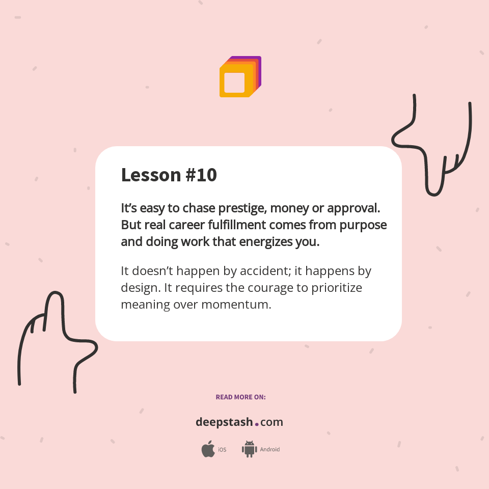 Lesson #10 - Deepstash