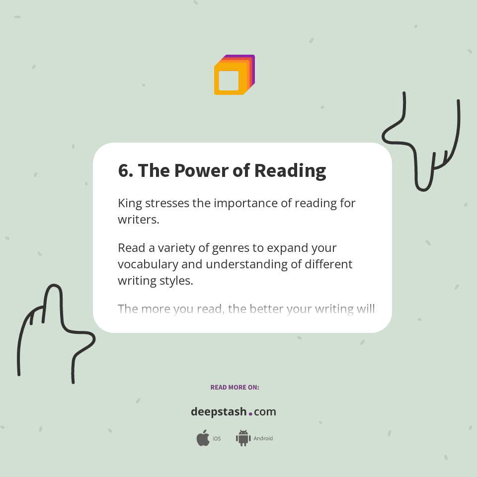 6. The Power of Reading - Deepstash