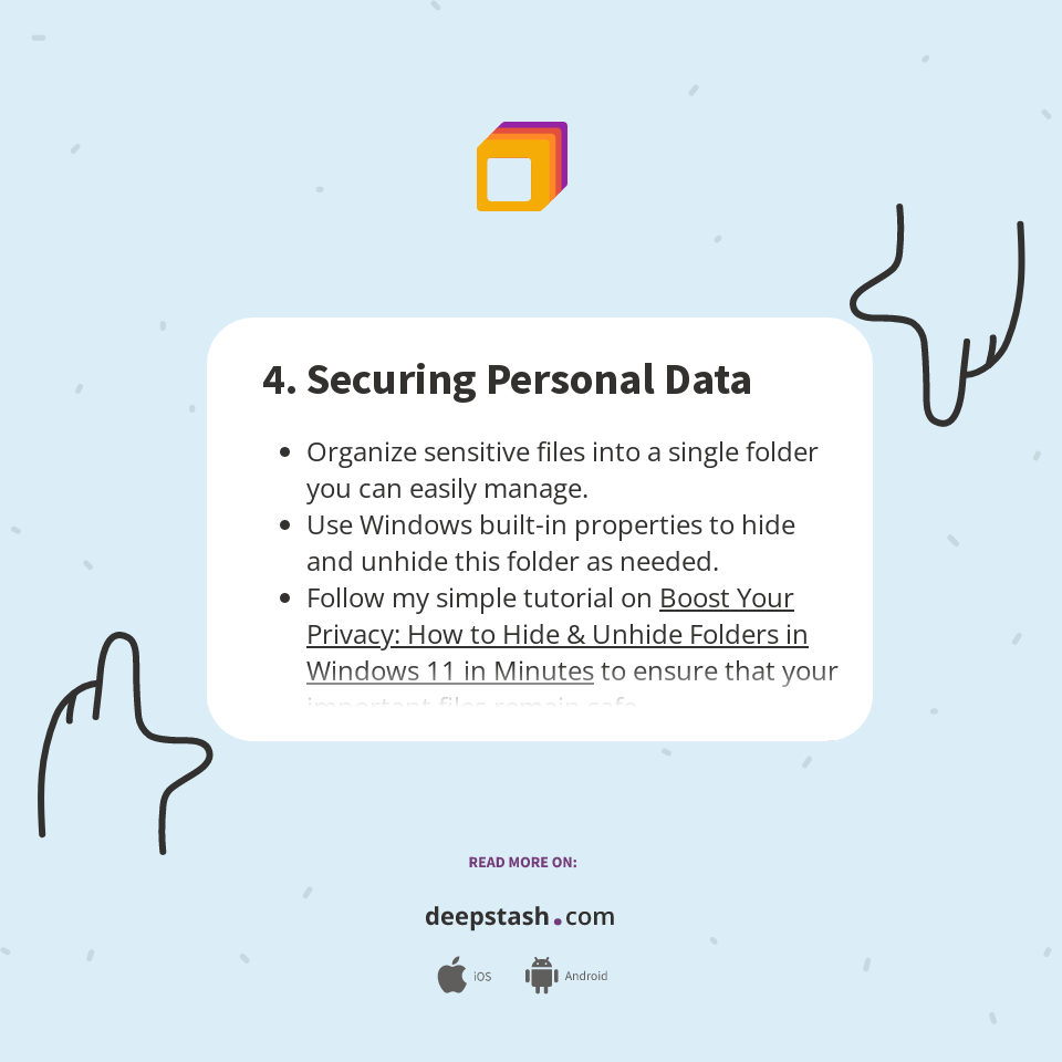 4. Securing Personal Data - Deepstash