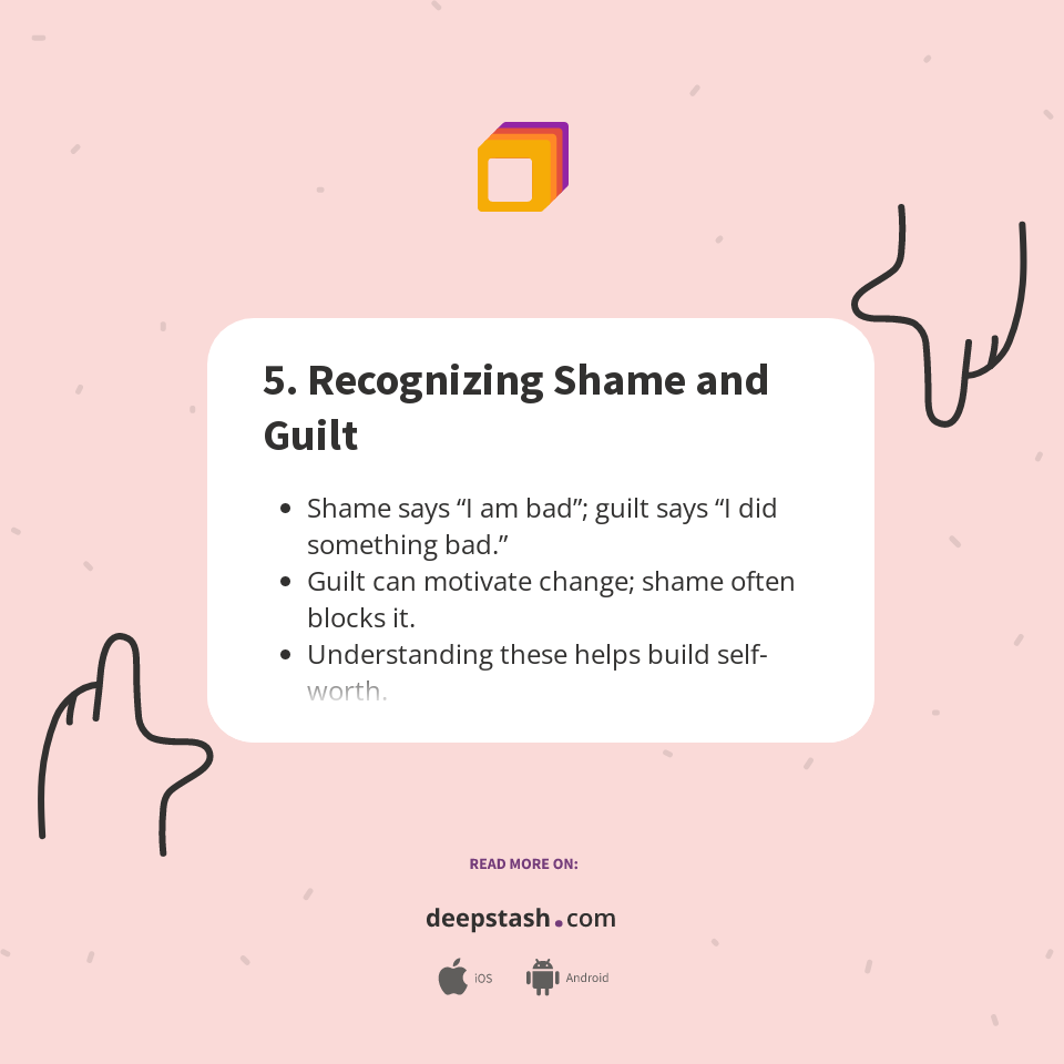 5. Recognizing Shame and Guilt - Deepstash