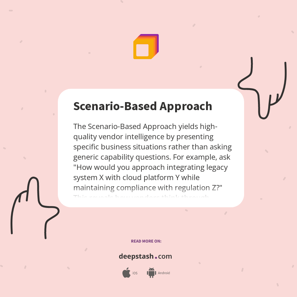 Scenario-Based Approach - Deepstash