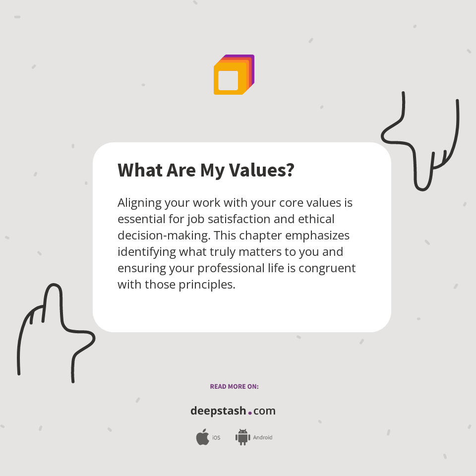 What Are My Values? - Deepstash