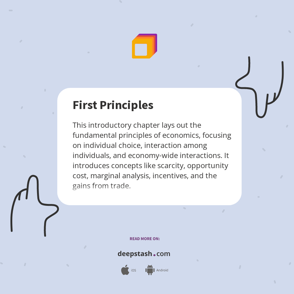 First Principles - Deepstash