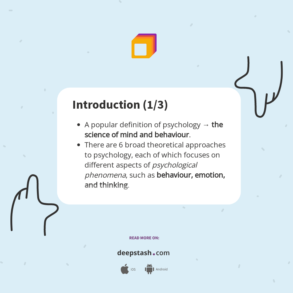 Introduction (1/3) - Deepstash