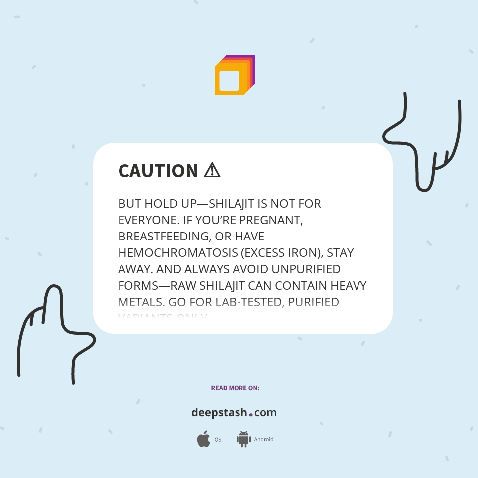 CAUTION ⚠︎ - Deepstash