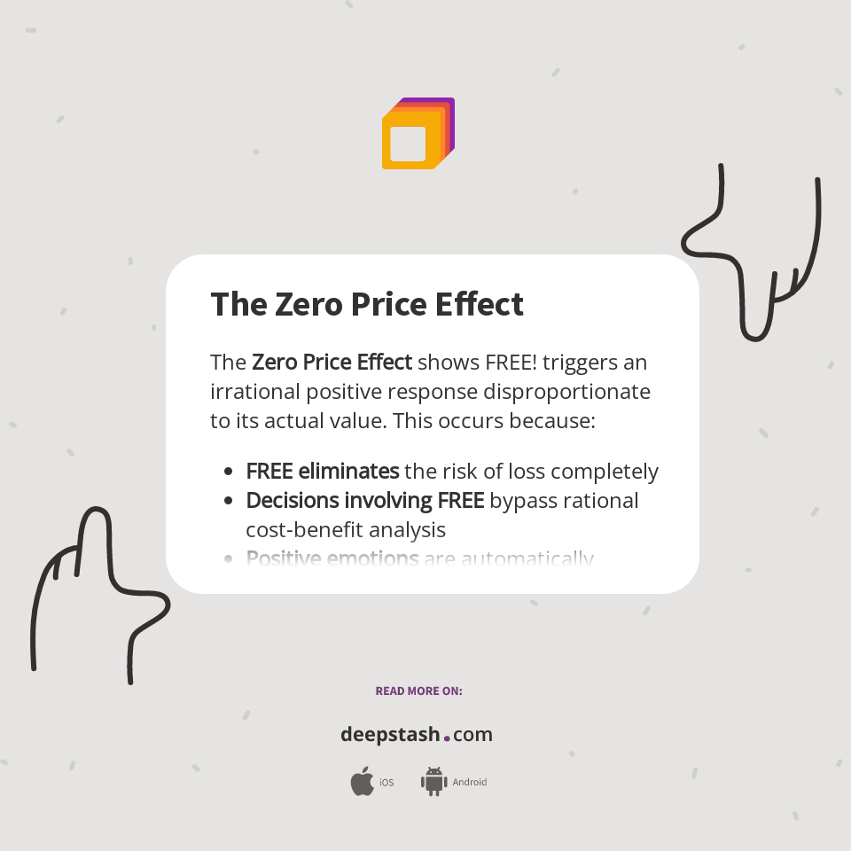 The Zero Price Effect - Deepstash