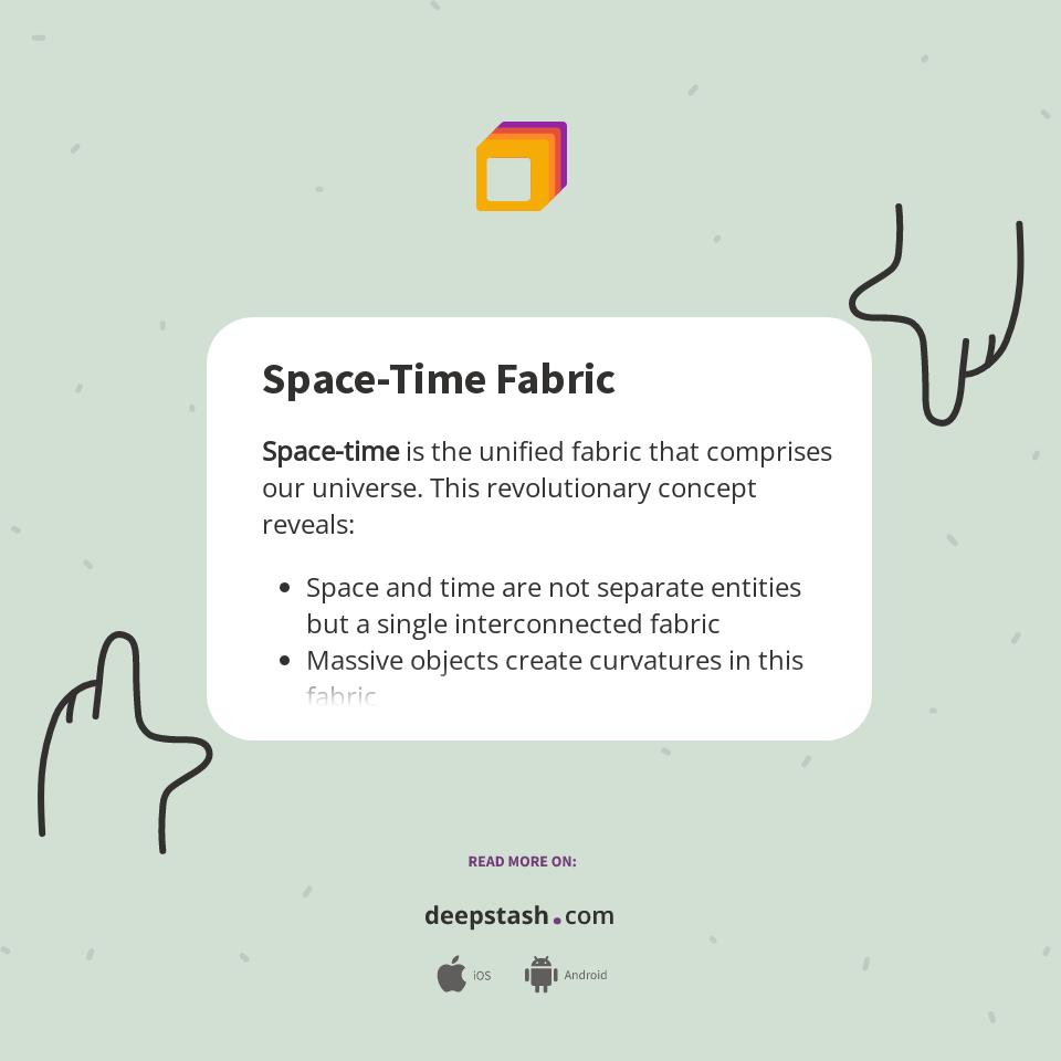 Space-Time Fabric - Deepstash