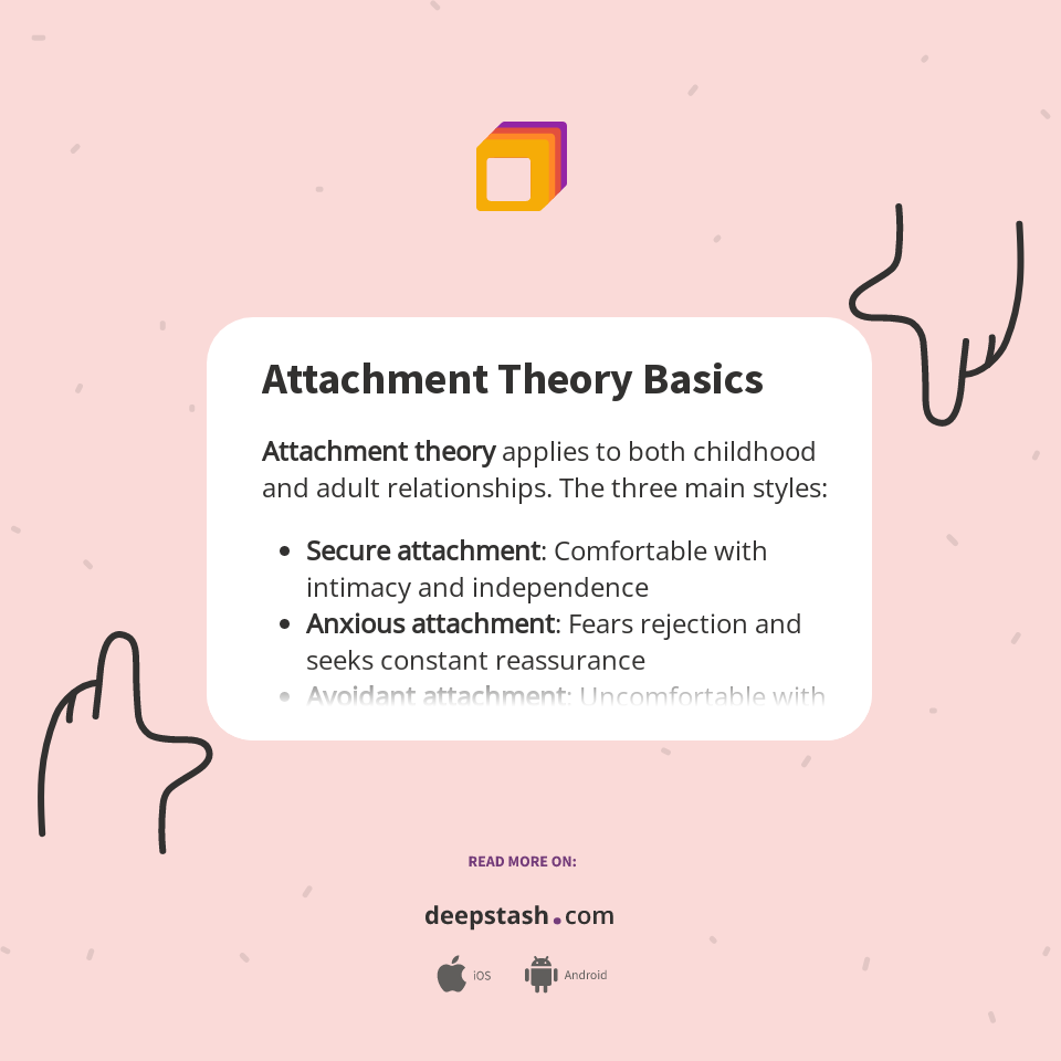 Attachment Theory Basics - Deepstash