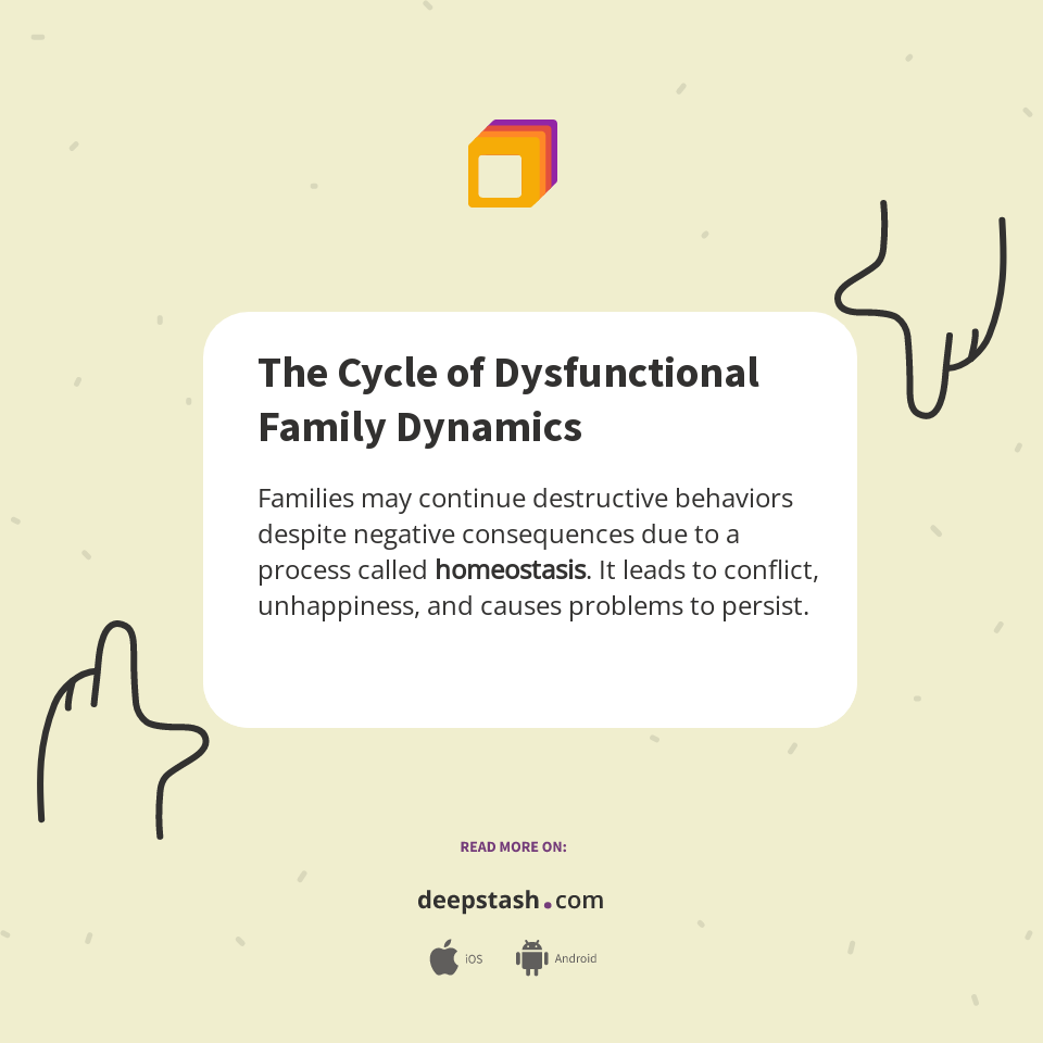 The Cycle of Dysfunctional Family Dynamics - Deepstash