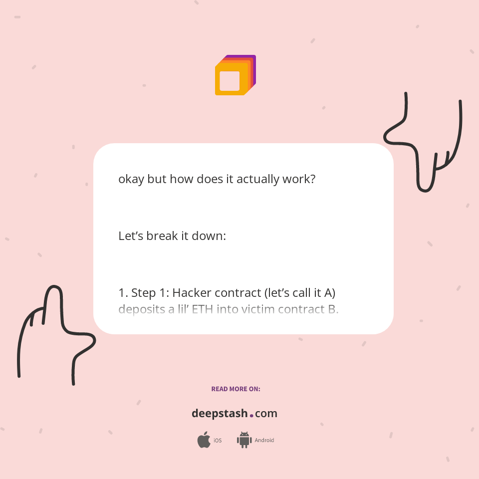 okay but how does it actually work? ... - Deepstash