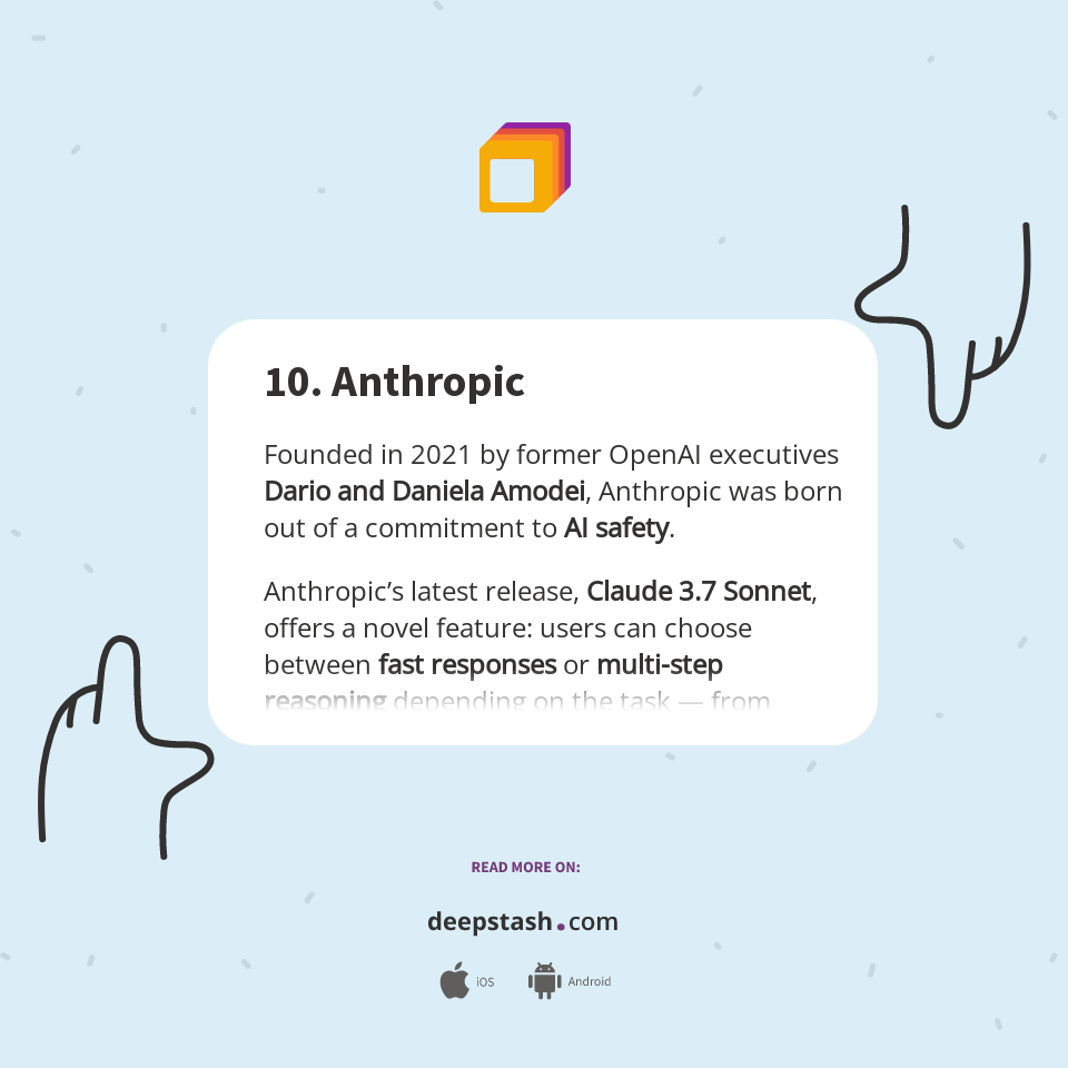 10. Anthropic - Deepstash