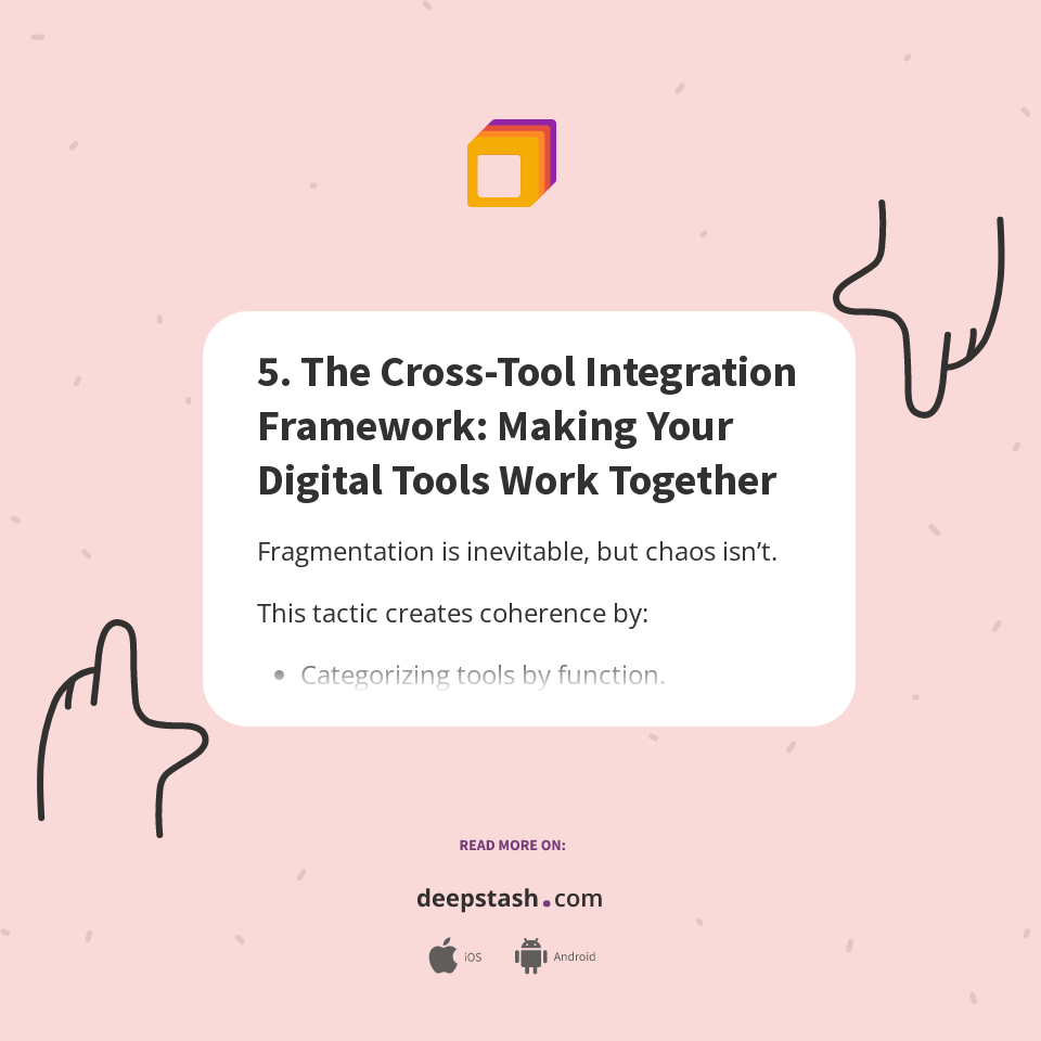5. The Cross-Tool Integration Framework: Making Your Digital Tools Work ...