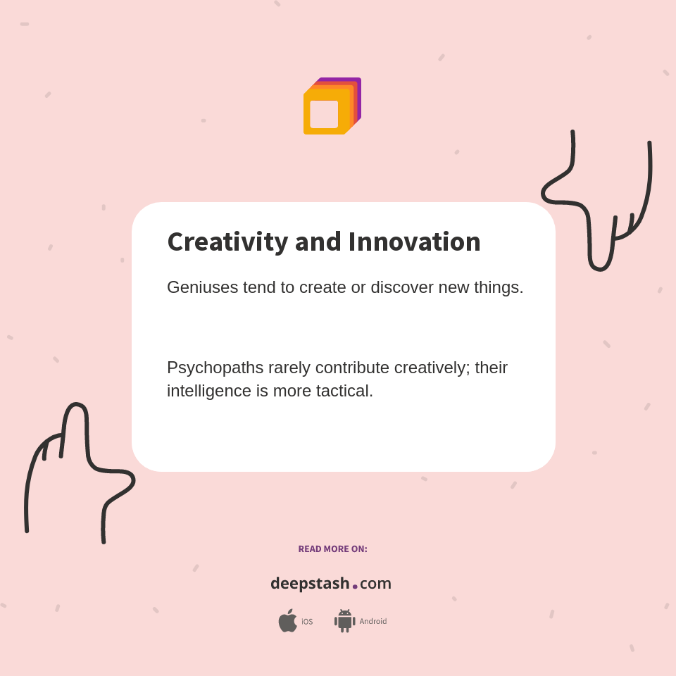 Creativity and Innovation - Deepstash
