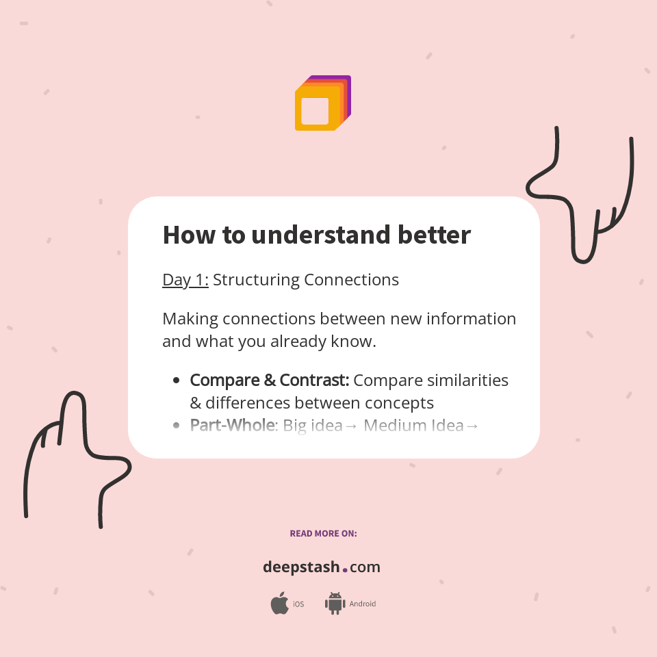 How to understand better - Deepstash
