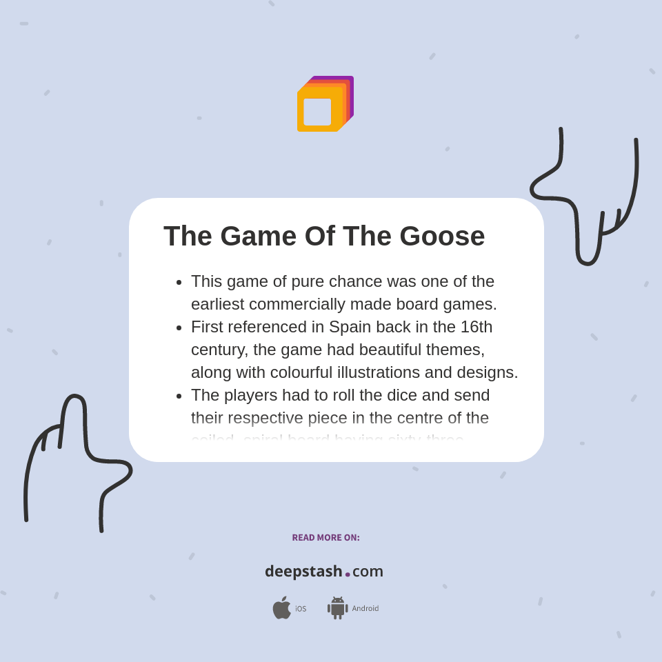 The Game Of The Goose - Deepstash
