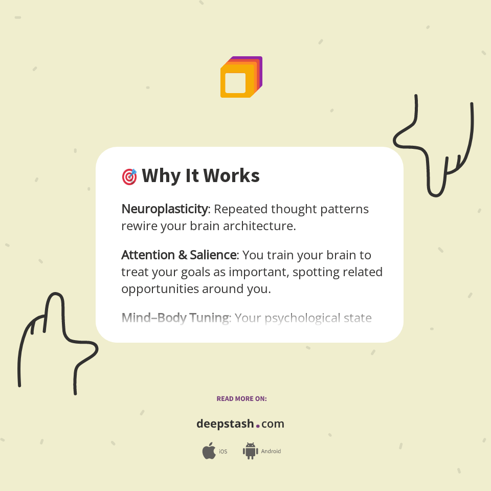 🎯 Why It Works - Deepstash