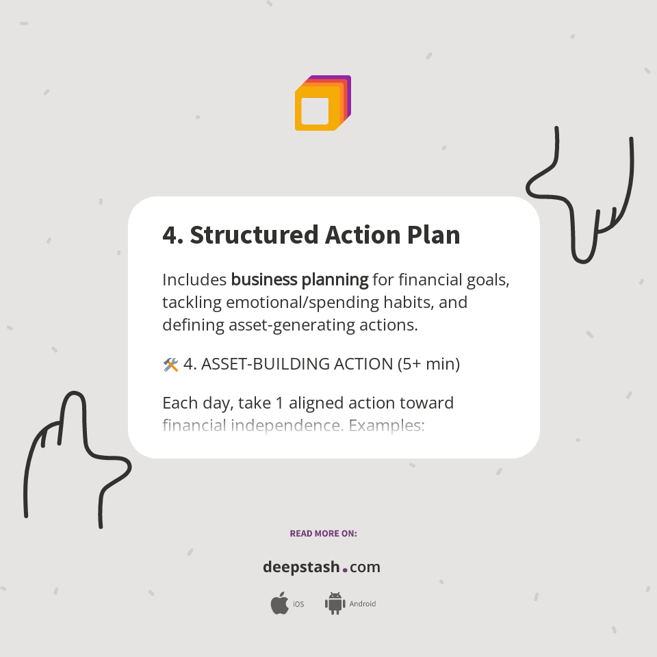 4. Structured Action Plan - Deepstash