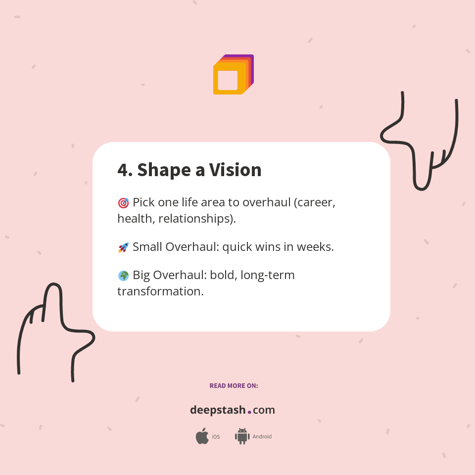 4. Shape a Vision - Deepstash