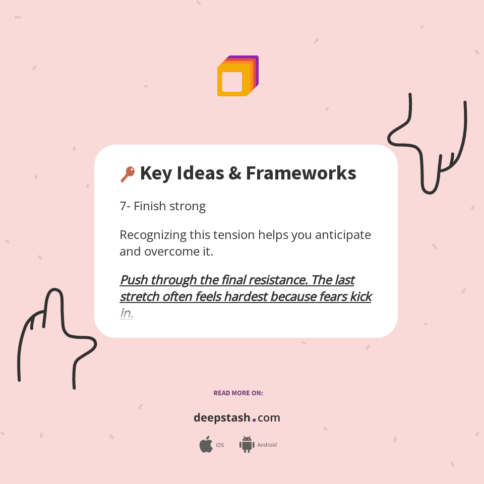 🔑 Key Ideas & Frameworks - Deepstash