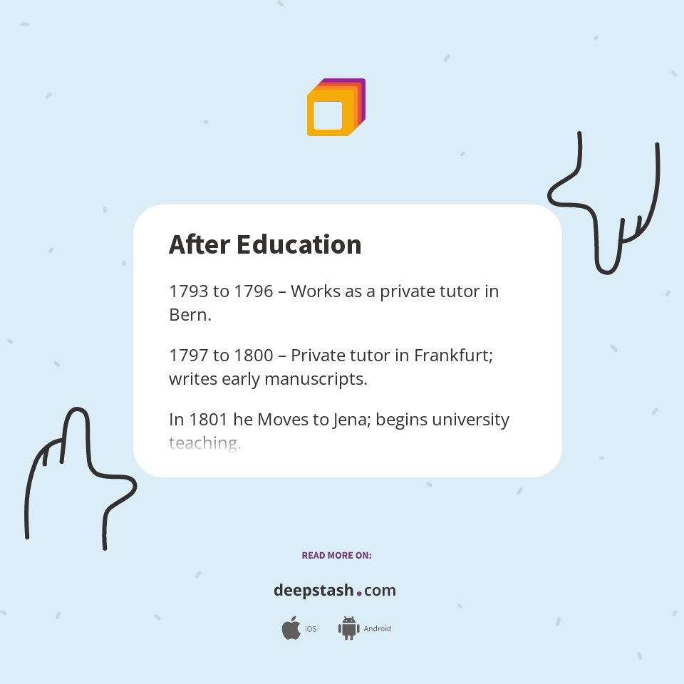 After Education - Deepstash