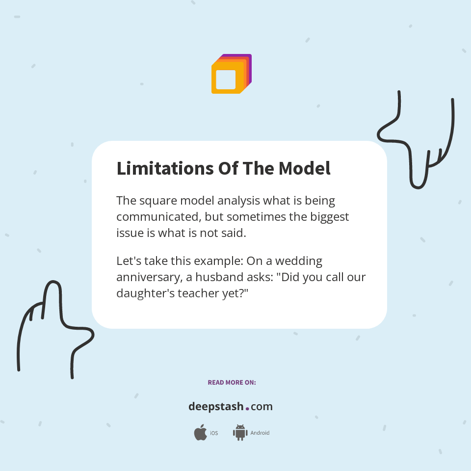 Limitations Of The Model - Deepstash