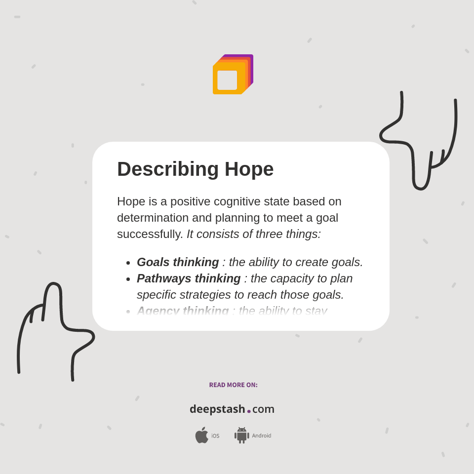 Describing Hope - Deepstash