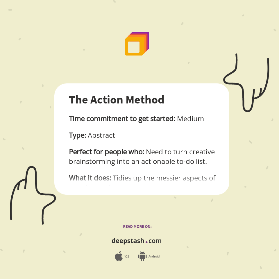 The Action Method - Deepstash