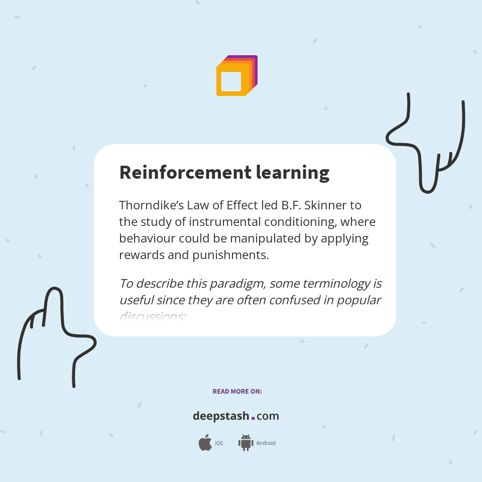 Reinforcement learning - Deepstash