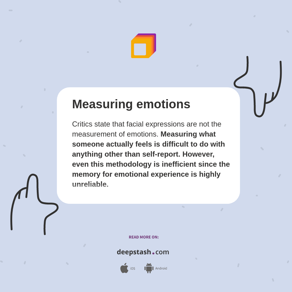 Measuring emotions - Deepstash