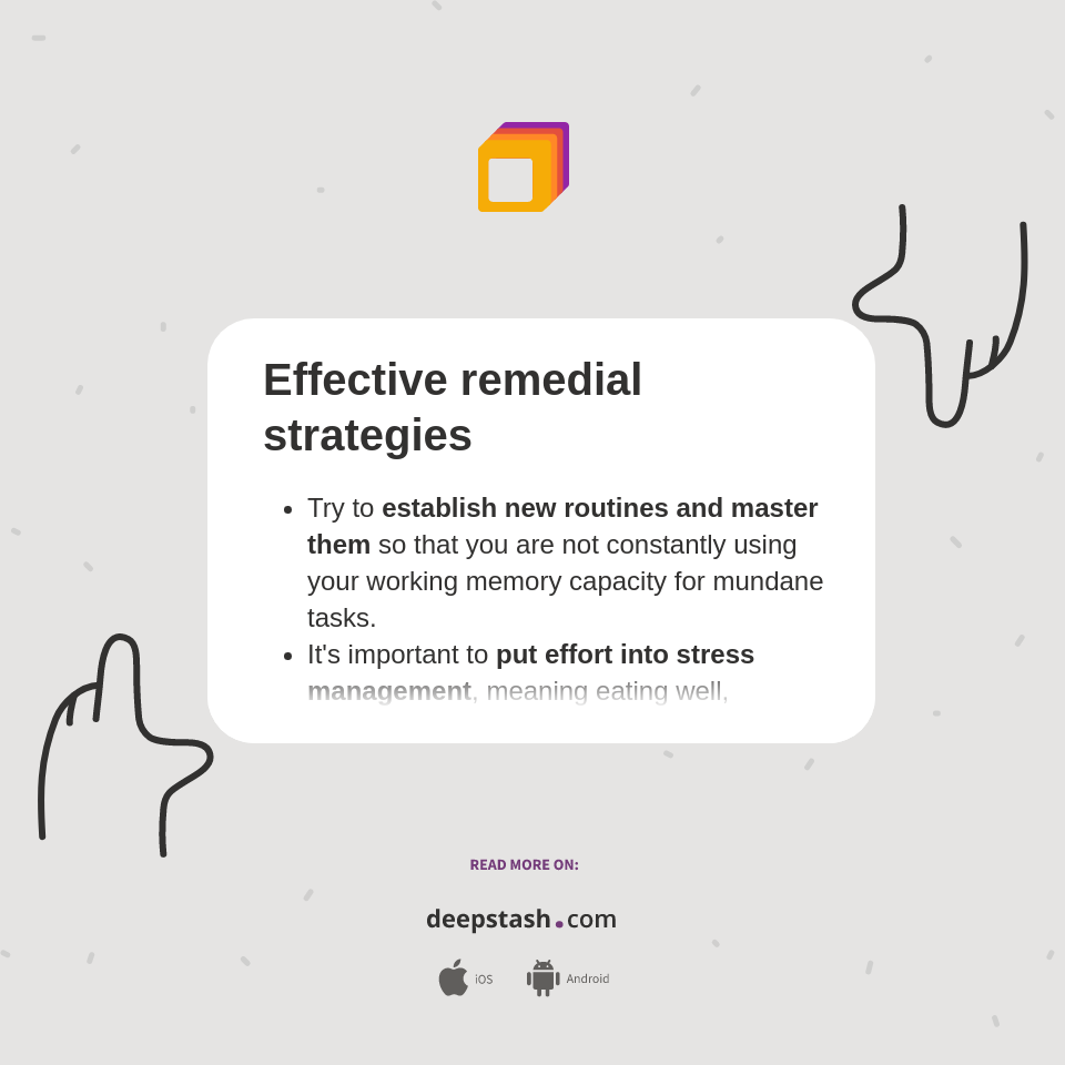 Effective remedial strategies - Deepstash