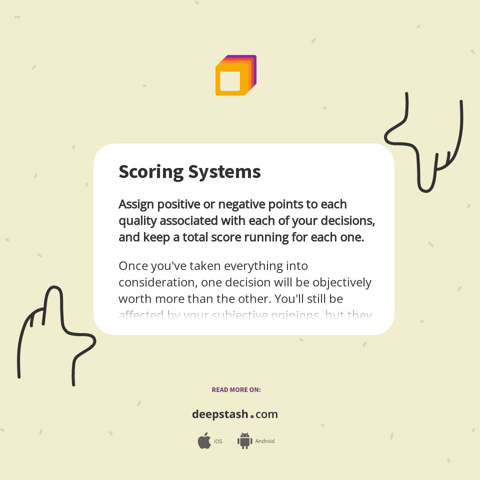 Scoring Systems - Deepstash