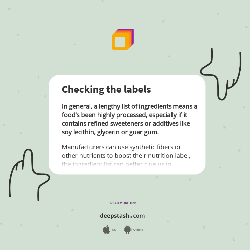 Checking the labels - Deepstash