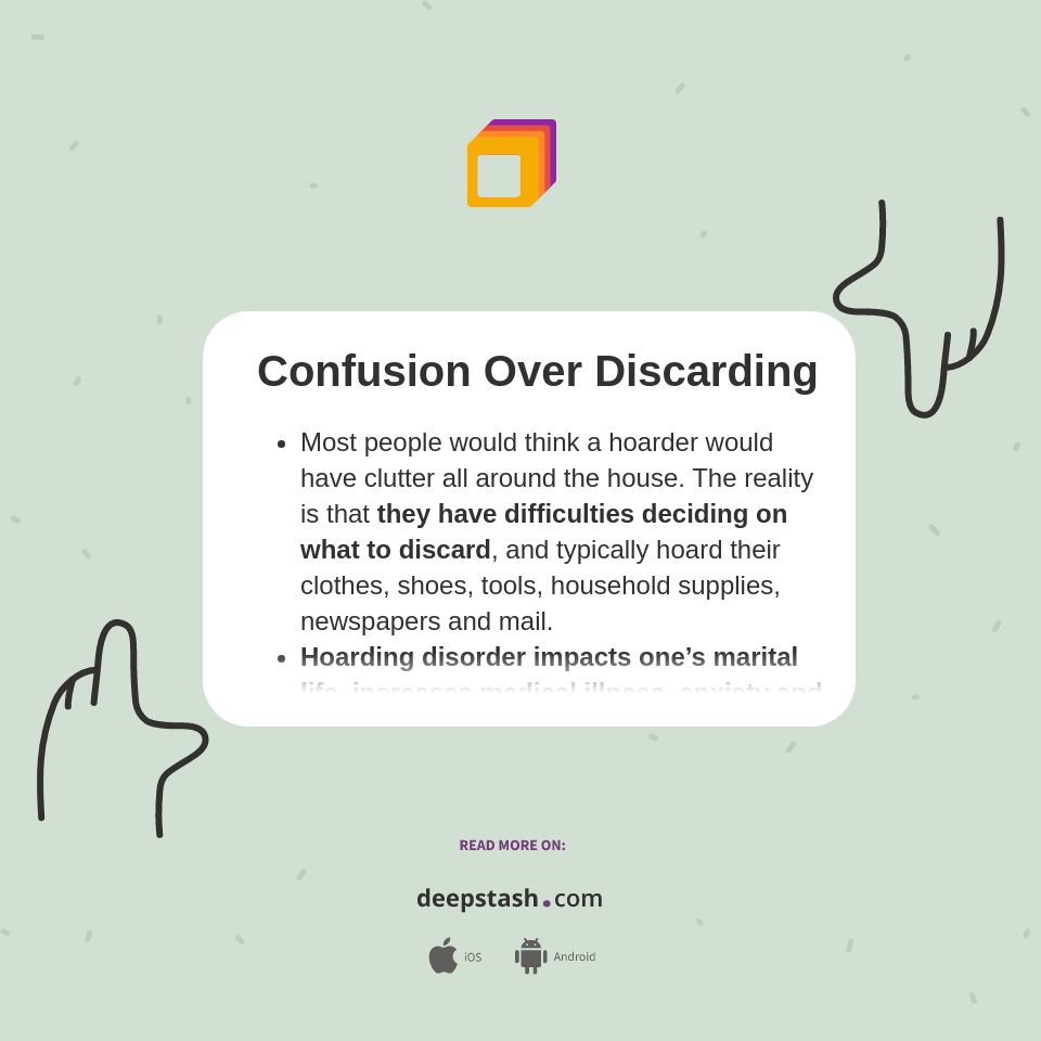 Confusion Over Discarding - Deepstash