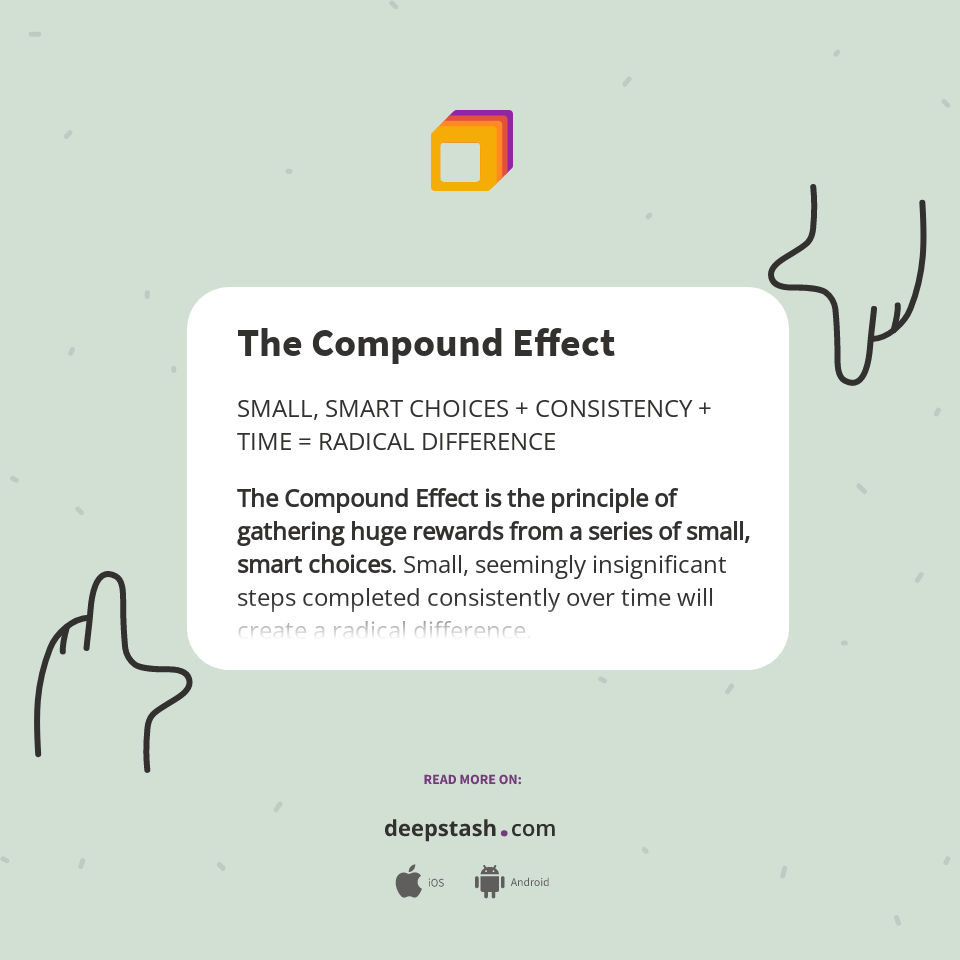 The Compound Effect - Deepstash