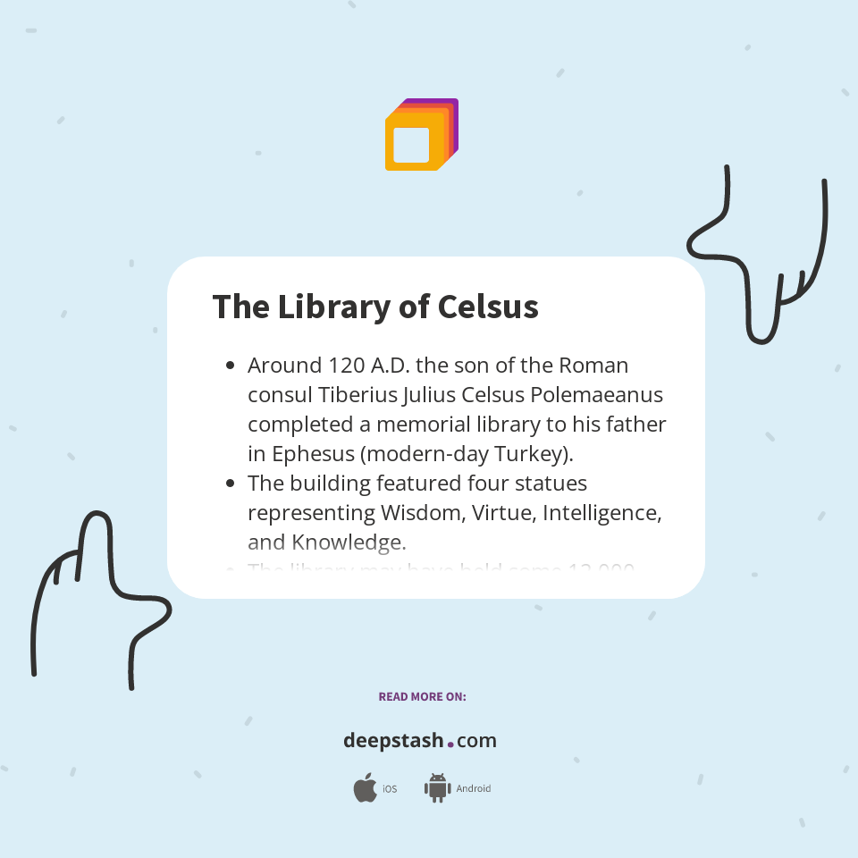 The Library of Celsus - Deepstash