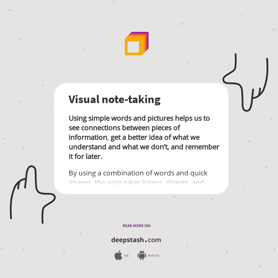 Visual note-taking - Deepstash