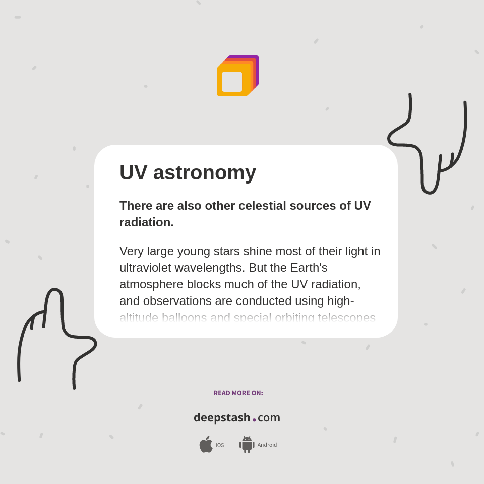 UV astronomy - Deepstash