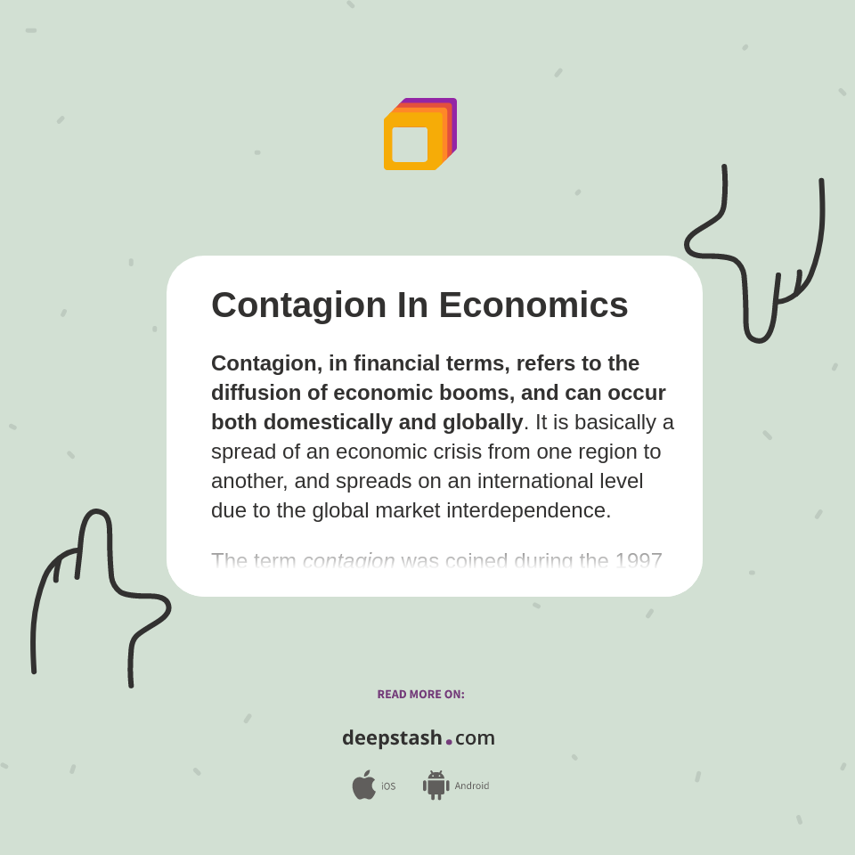 Contagion In Economics - Deepstash