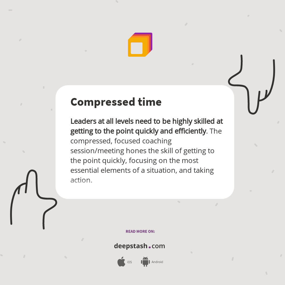 Compressed time - Deepstash