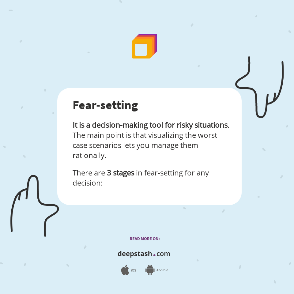 Fear-setting - Deepstash