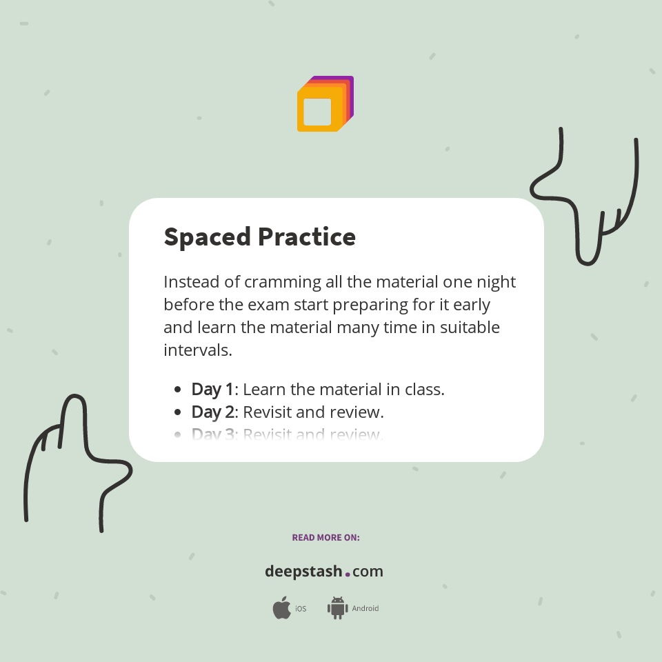Spaced Practice - Deepstash