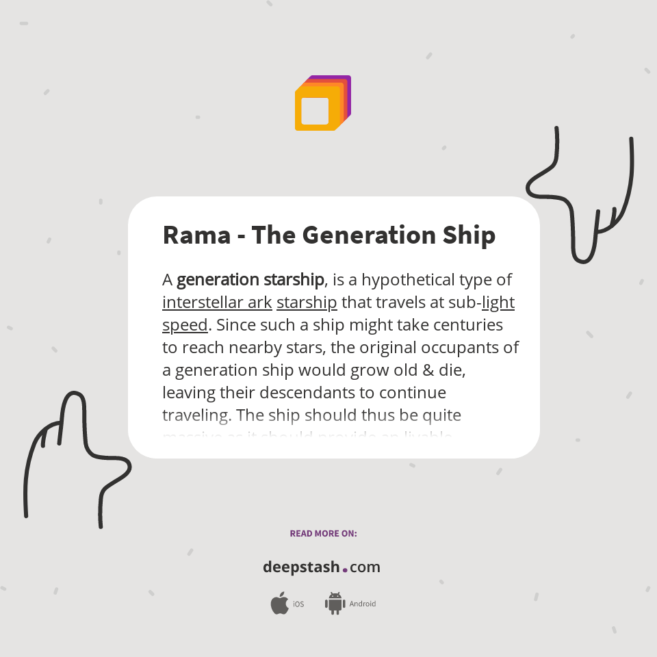 Rama - The Generation Ship - Deepstash