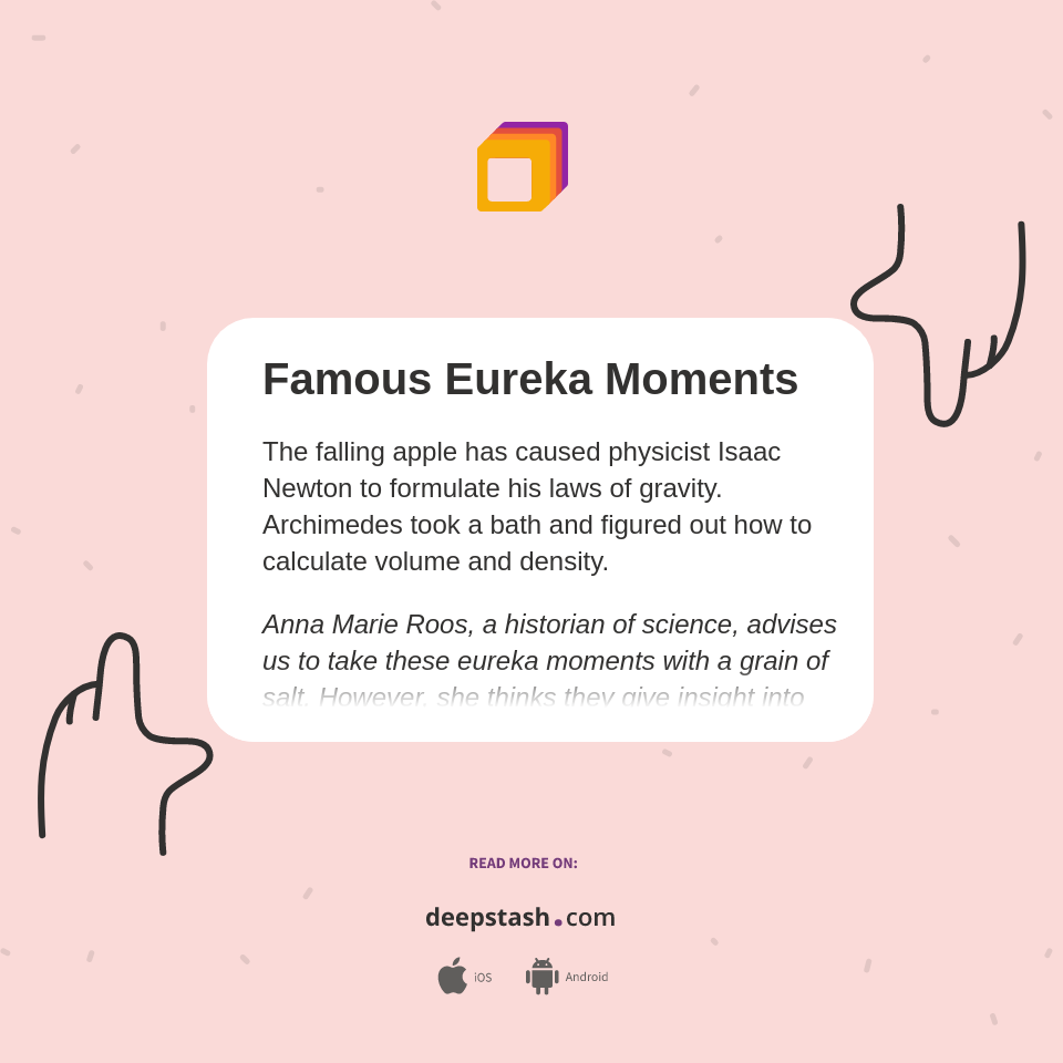 Famous Eureka Moments - Deepstash