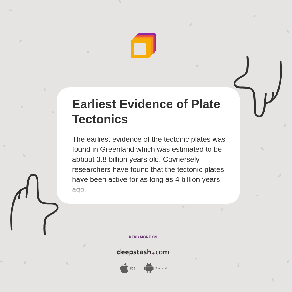 Earliest Evidence Of Plate Tectonics Deepstash earliest-evidence-of-plate-tectonics-deepstash
