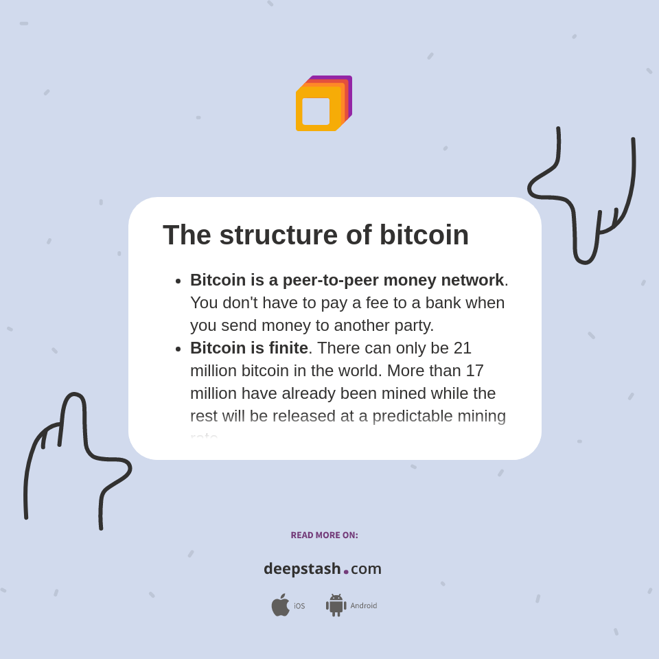 The structure of bitcoin - Deepstash