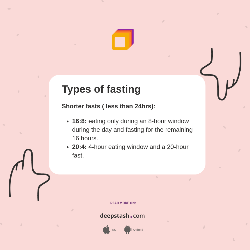 Types of fasting - Deepstash