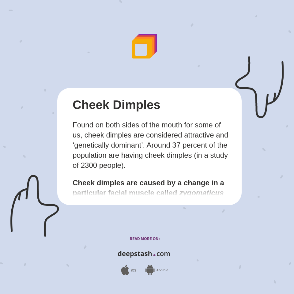 Cheek Dimples - Deepstash