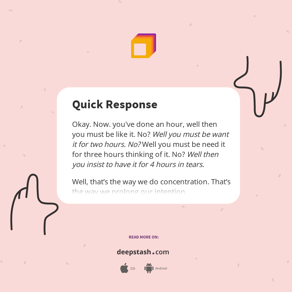 Quick Response Quotes