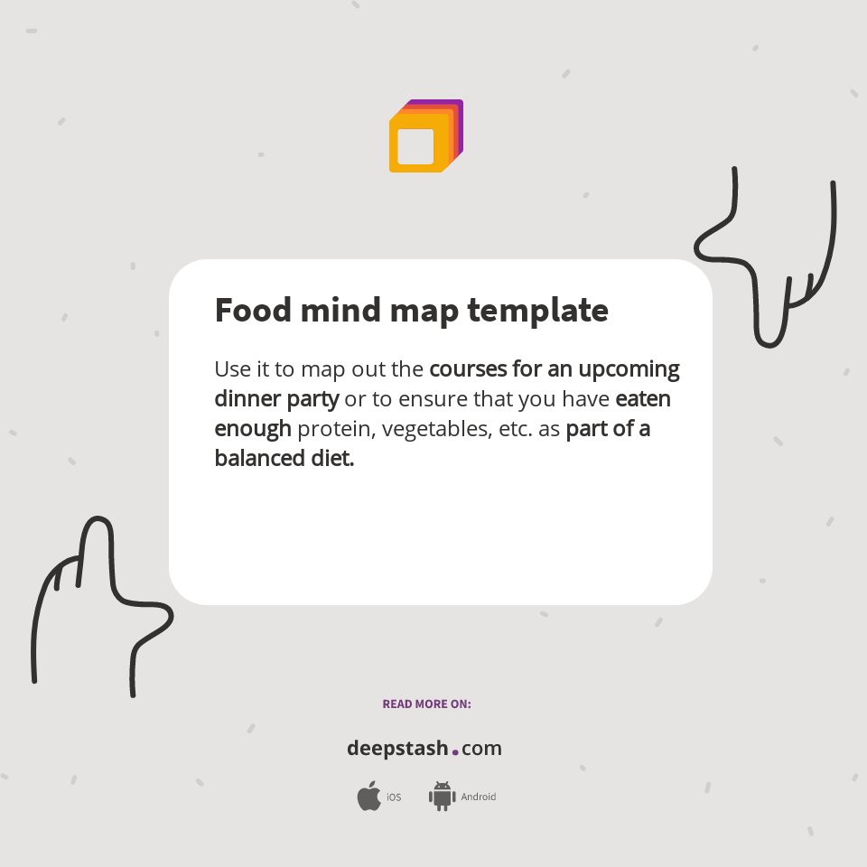 Food mind map template - Deepstash